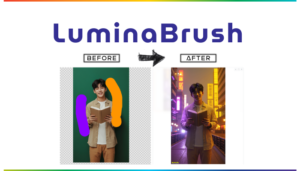 LuminaBrush AI | Illumination & Lighting Photography AI Tool